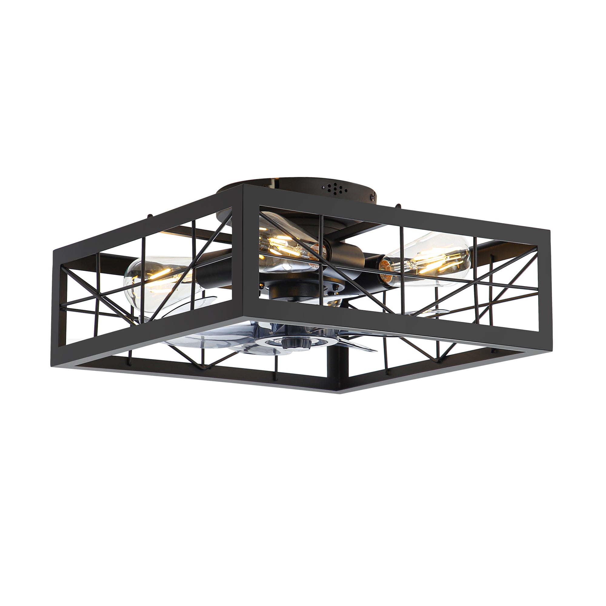 Ventilateur Plafond Flush Mount - Ceiling Fans With Lights - The Home ...